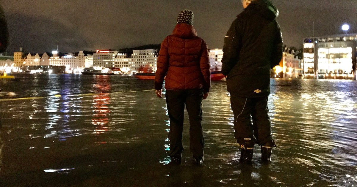 Vannstand langs kysten og i fjordene